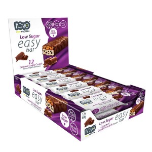 Low Sugar Easy Bar - 12 Barritas x 60 gr - PonteMASfuerte